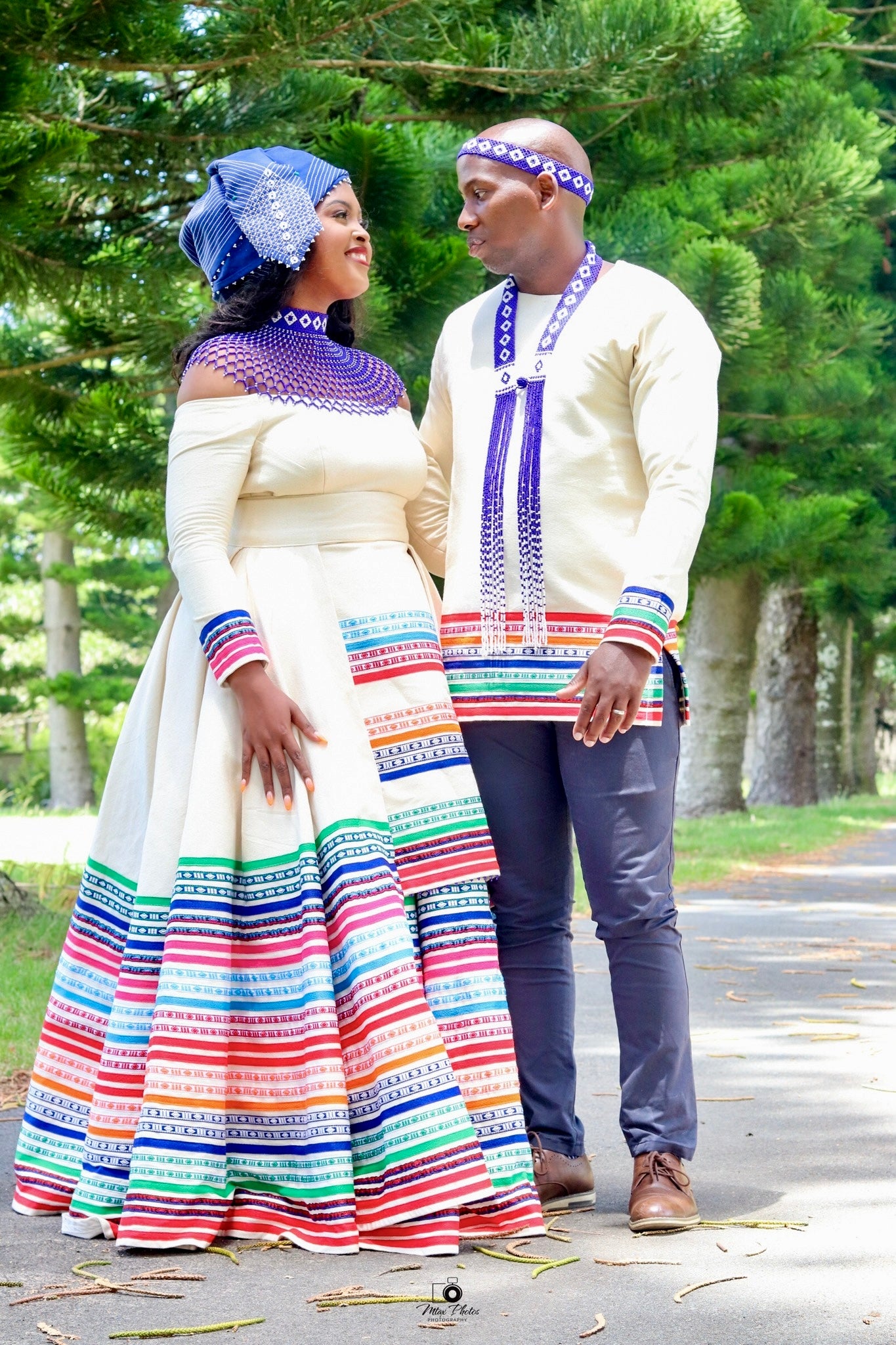 Lihle wedding ensemble