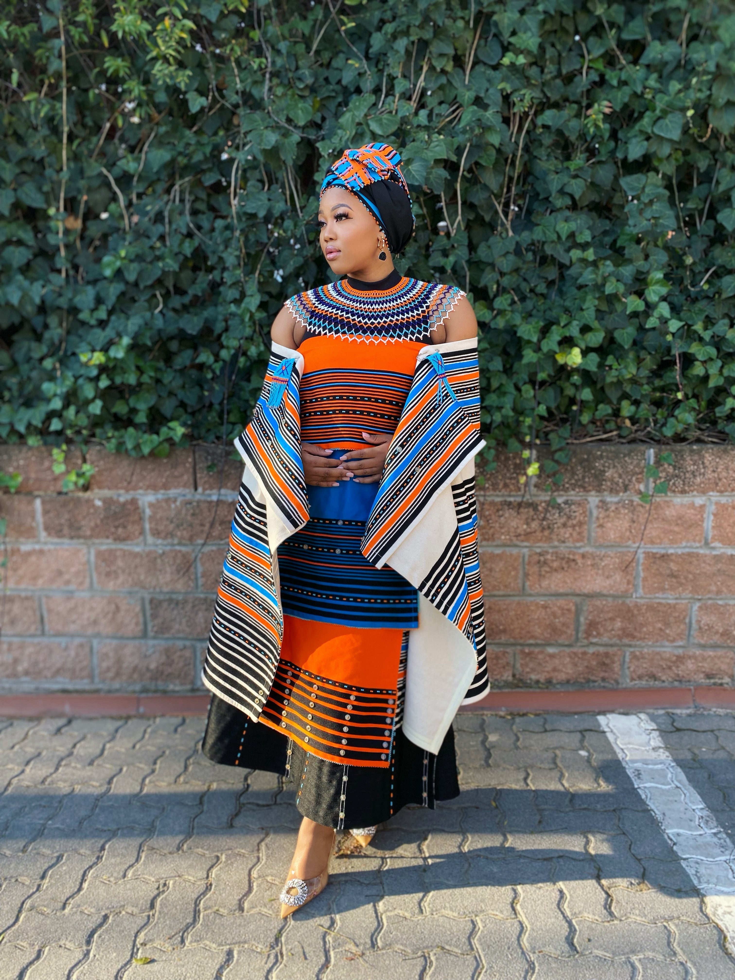 Okuhle 5 pieces ladies xhosa ensemble