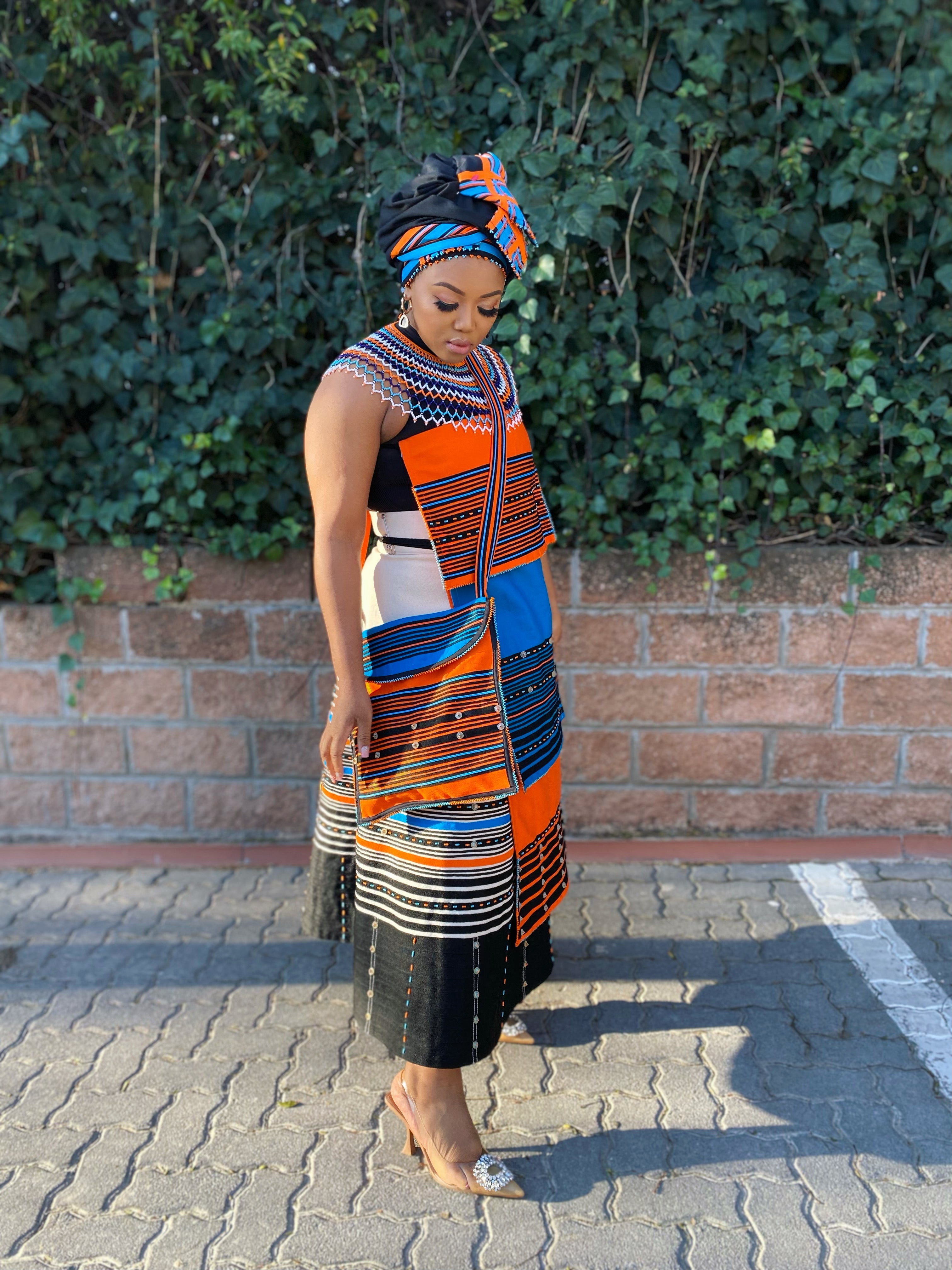 Okuhle 5 pieces ladies xhosa ensemble