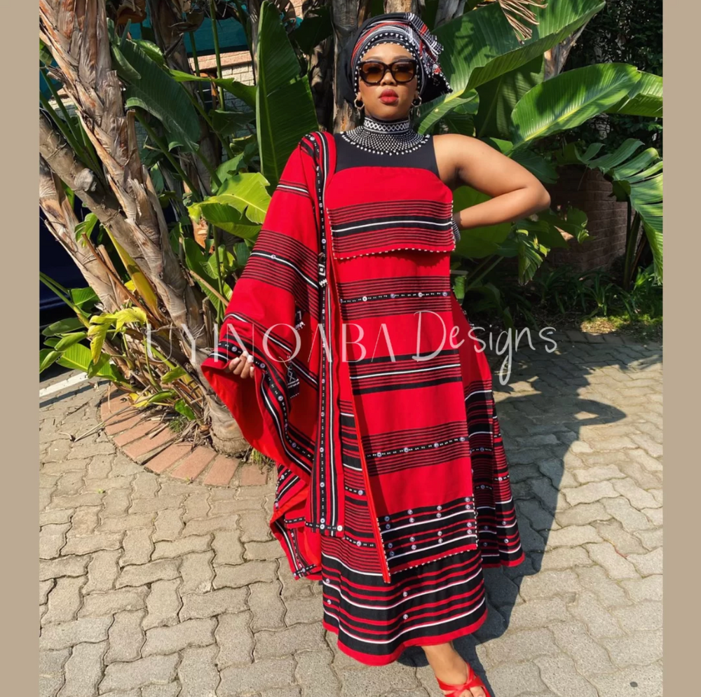 Nobomvu 5 pieces ladies Xhosa traditional attire