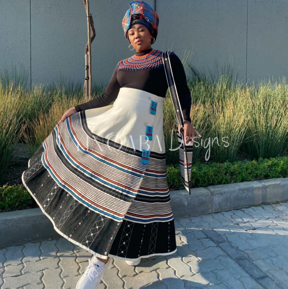 Makwande 5 piece Ladies Xhosa Traditional Attire